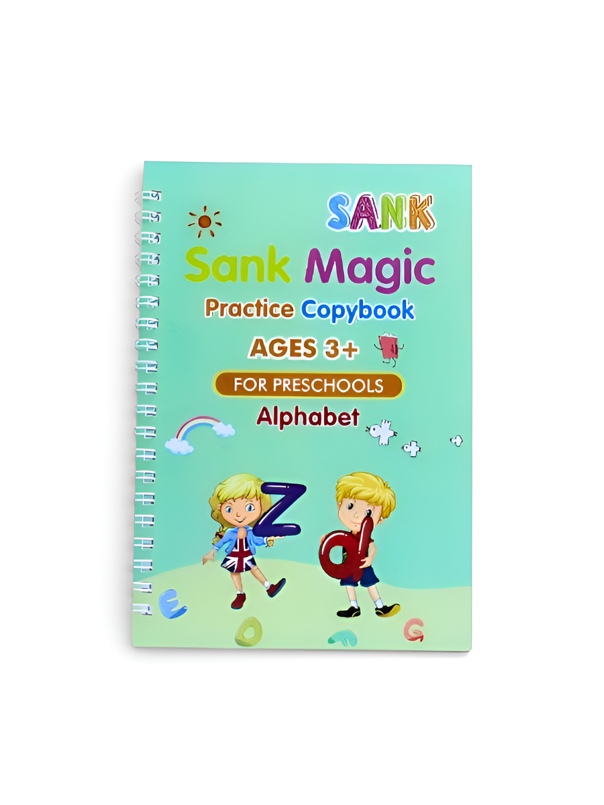 SANK Magic Reusable Alphabet Practice Copybook - Kids Handwriting ...