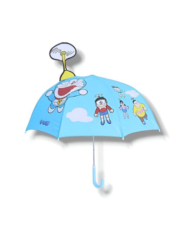 Doraemon Kids Umbrella – 47cm Cartoon Rain Umbrella for Toddlers & Boys ...