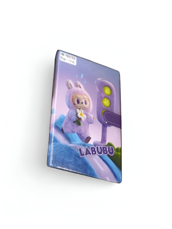Lavender - Fancy Labubu Diary with Flap | Cute Journal in Polythene ...