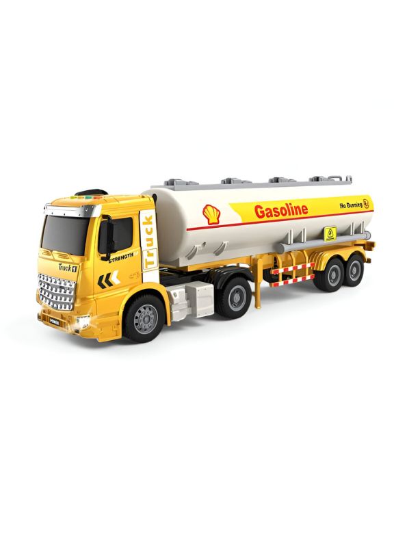 Gasoliner – Pull Back Tanker Truck Toy for Kids | Friction Powered Fuel ...