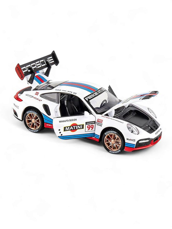 Porsche 911 GT3 RS RSR Turbo Metal Model Diecast Car Scale 1:32 (S-NT ...