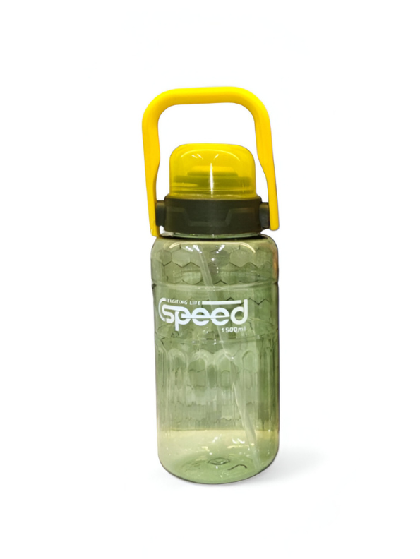 Green - Speed 1500ML Water Bottle with Straw | Portable & Leakproof Gym ...
