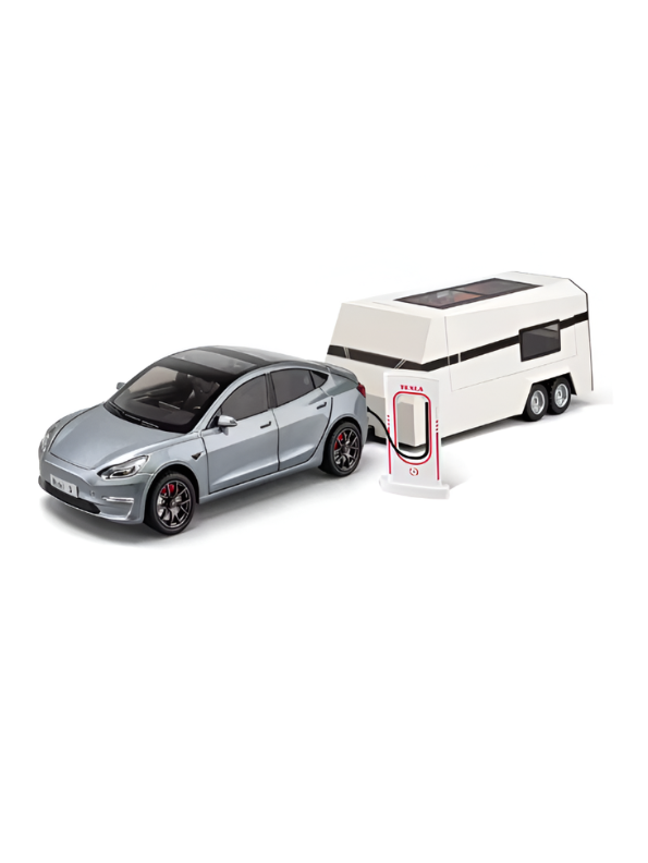 Tesla Model 3 1:24 Scale Diecast Car – Detailed Collectible Replica ...