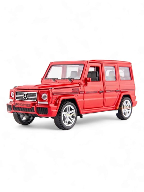 Mercedes Benz G63 Metal Model Diecast Car - Red Scale 1:32 (MD-17 ...