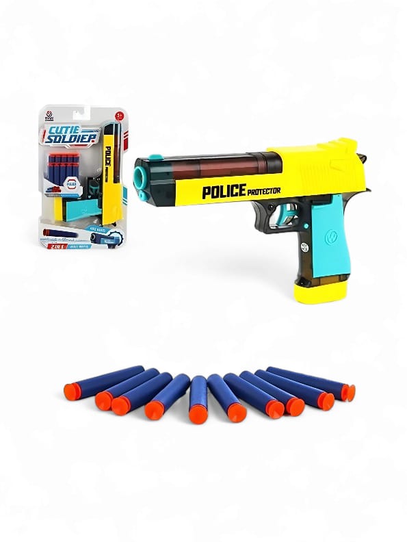 Police Nerf Toy For Kids (L12-2) – Toyloft