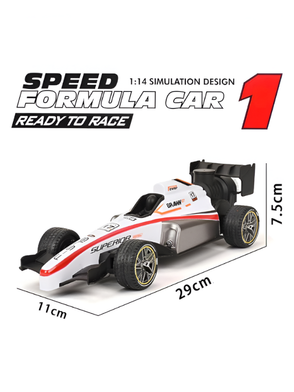 RC Formula 1 Race Car Toy with Remote Control | High-Speed F1 Model for ...