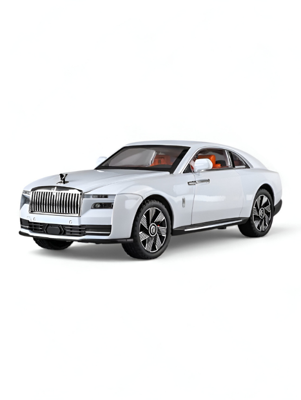 White - Premium Rolls-Royce Wraith Diecast Model Gift | Detailed Luxury ...
